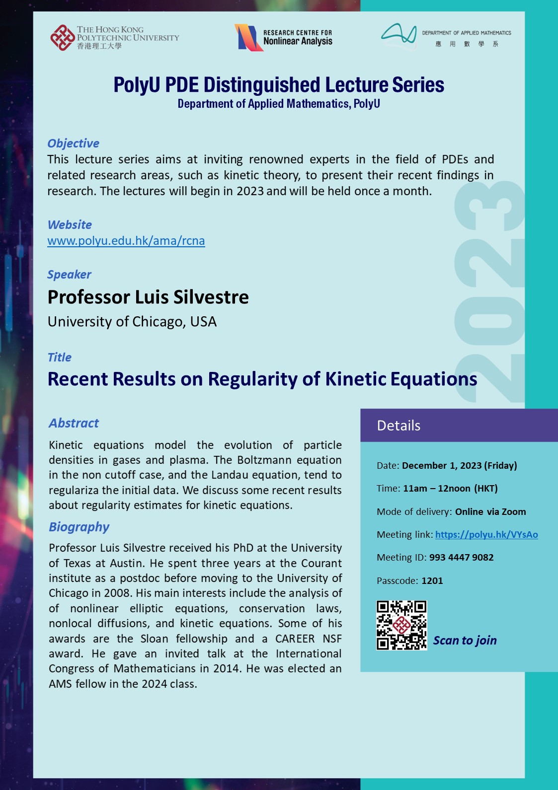 Distinguished Lectures